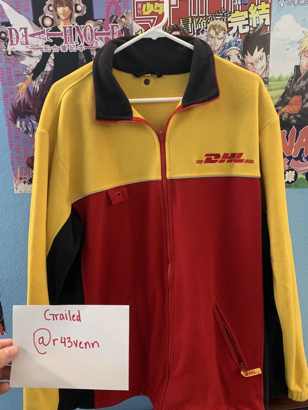 DHL DHL Work Jacket Fleece | Grailed