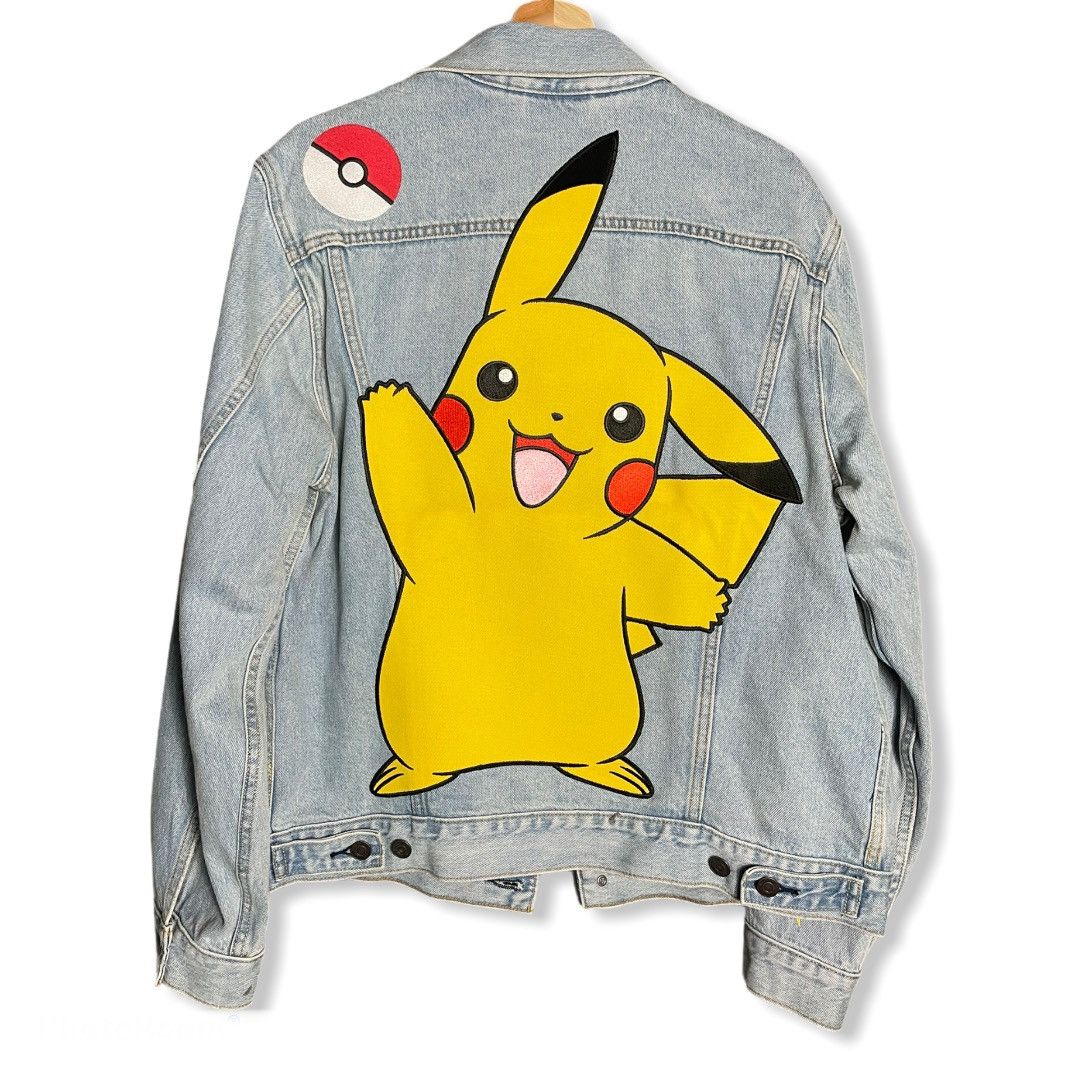 Levi's × Nintendo × Pokemon Levi’s x Pokemon Trucker Denim Jacket | Grailed