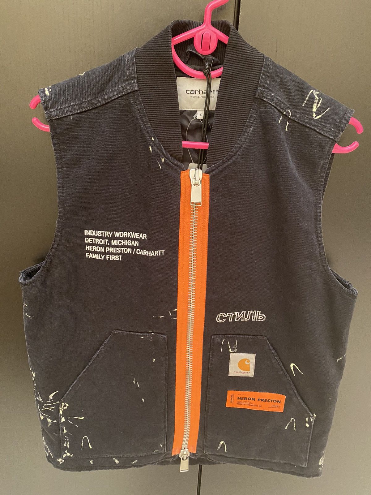 Carhartt Wip × Heron Preston FINAL DROP Carhartt WIP x Heron Preston ...
