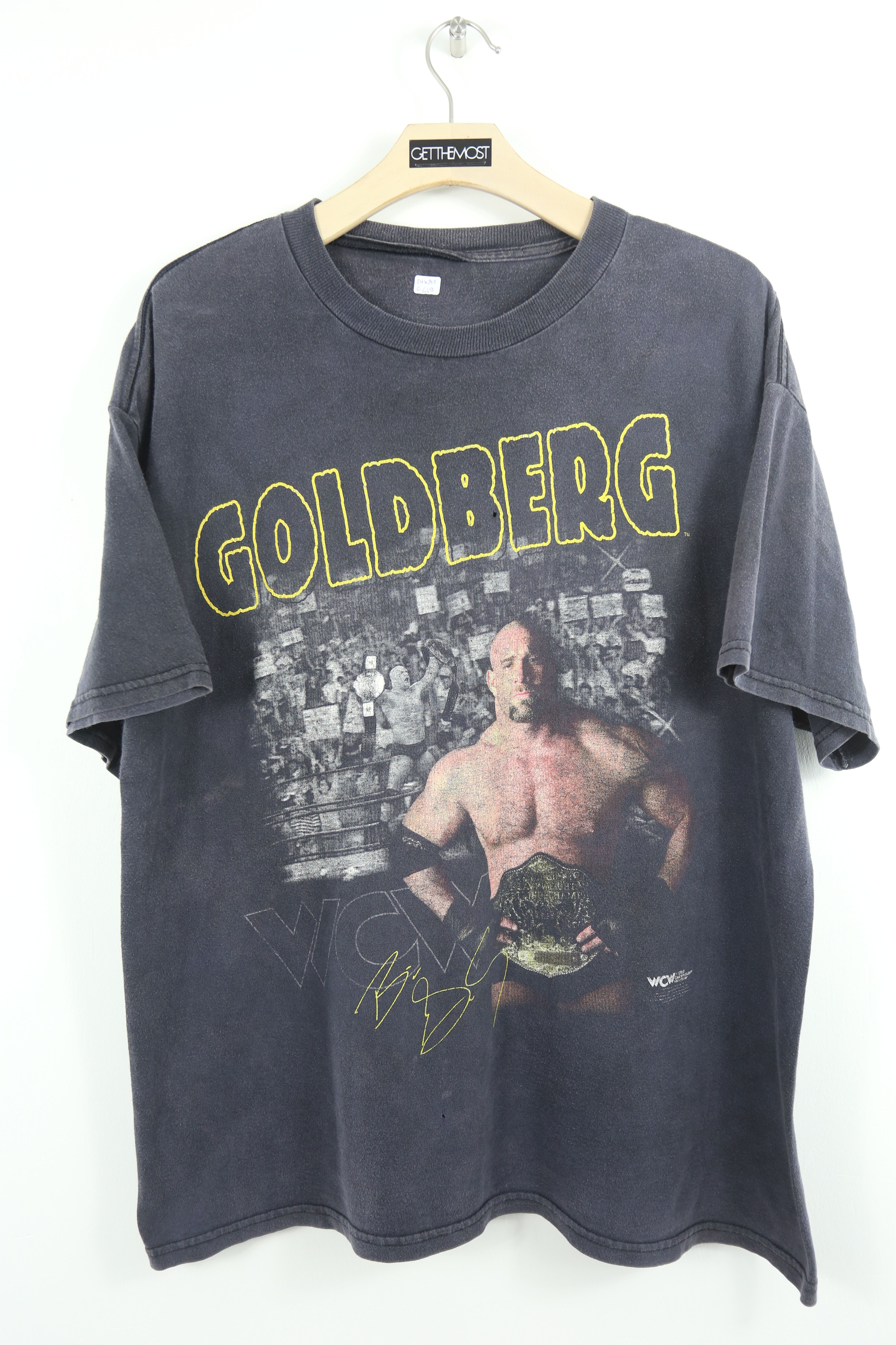 Vintage × WCW/nWo Vintage 90s WCW GoldBerg Wresting GTMC619 | Grailed