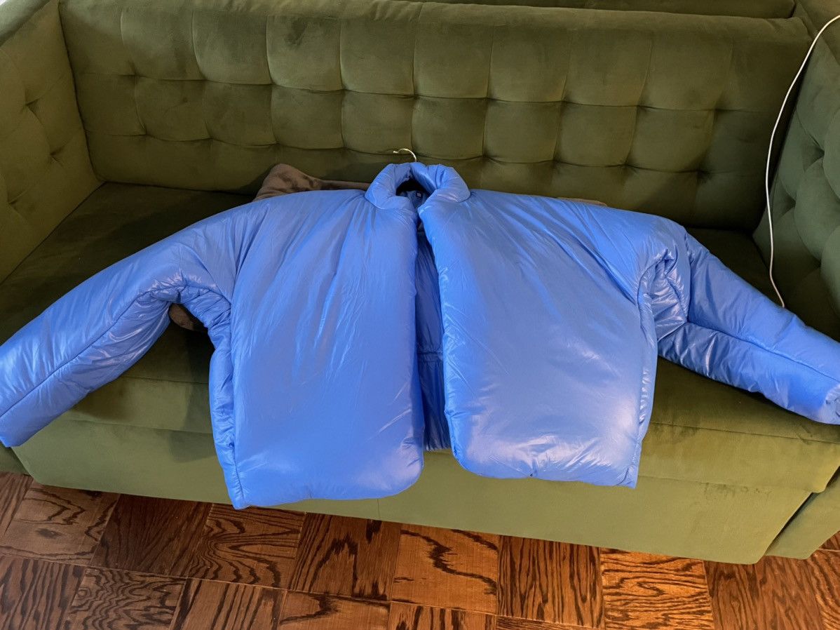 Gap YZY x Gap Round Puffer Jacket - Blue | Grailed