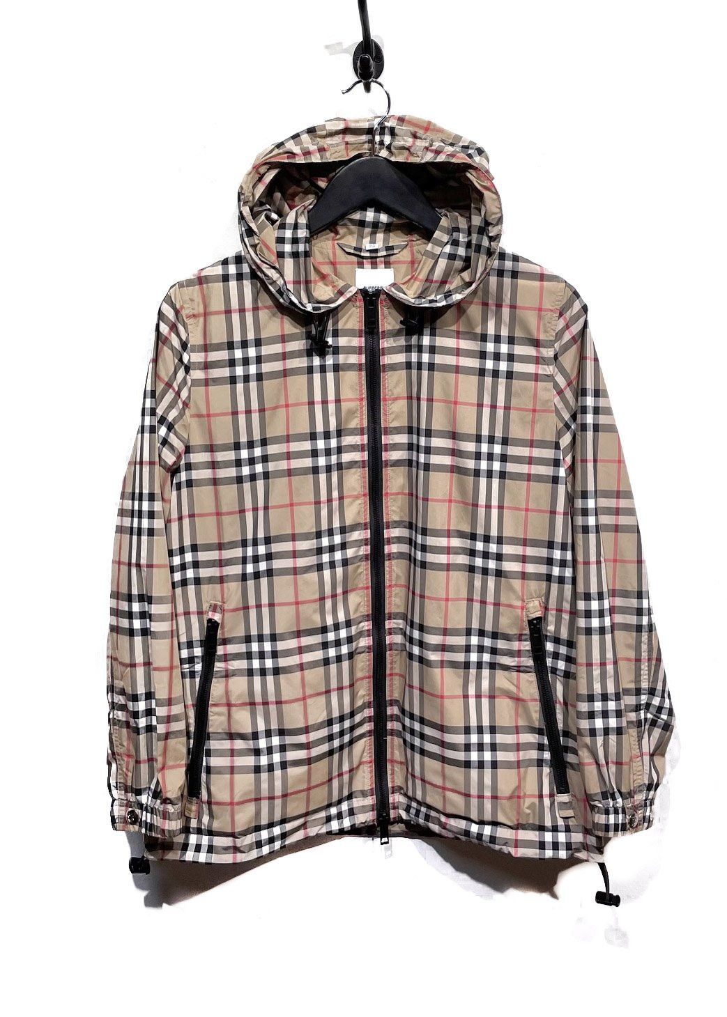 Burberry Burberry Iconic Check Everton Nylon Windbreaker Jacket | Grailed