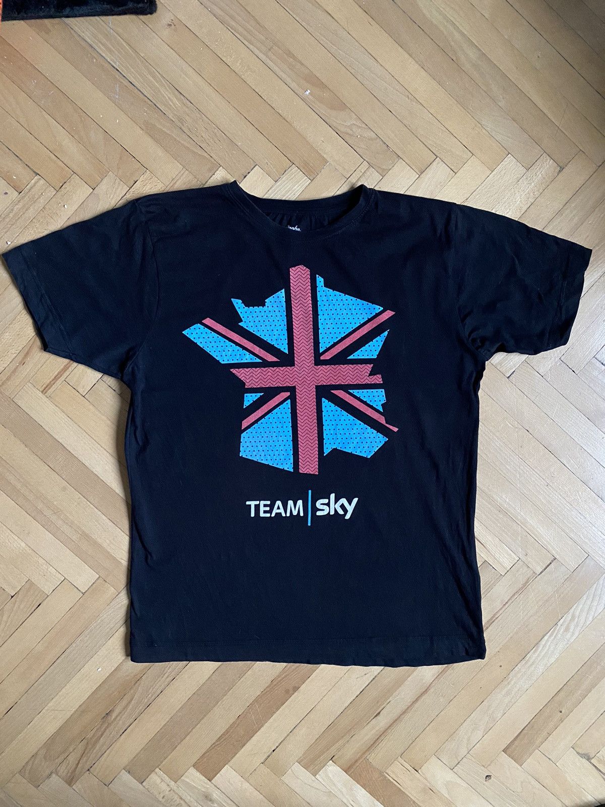 Rapha Rapha Team Sky Union Jack Tour De France 2014 T-Shirt | Grailed