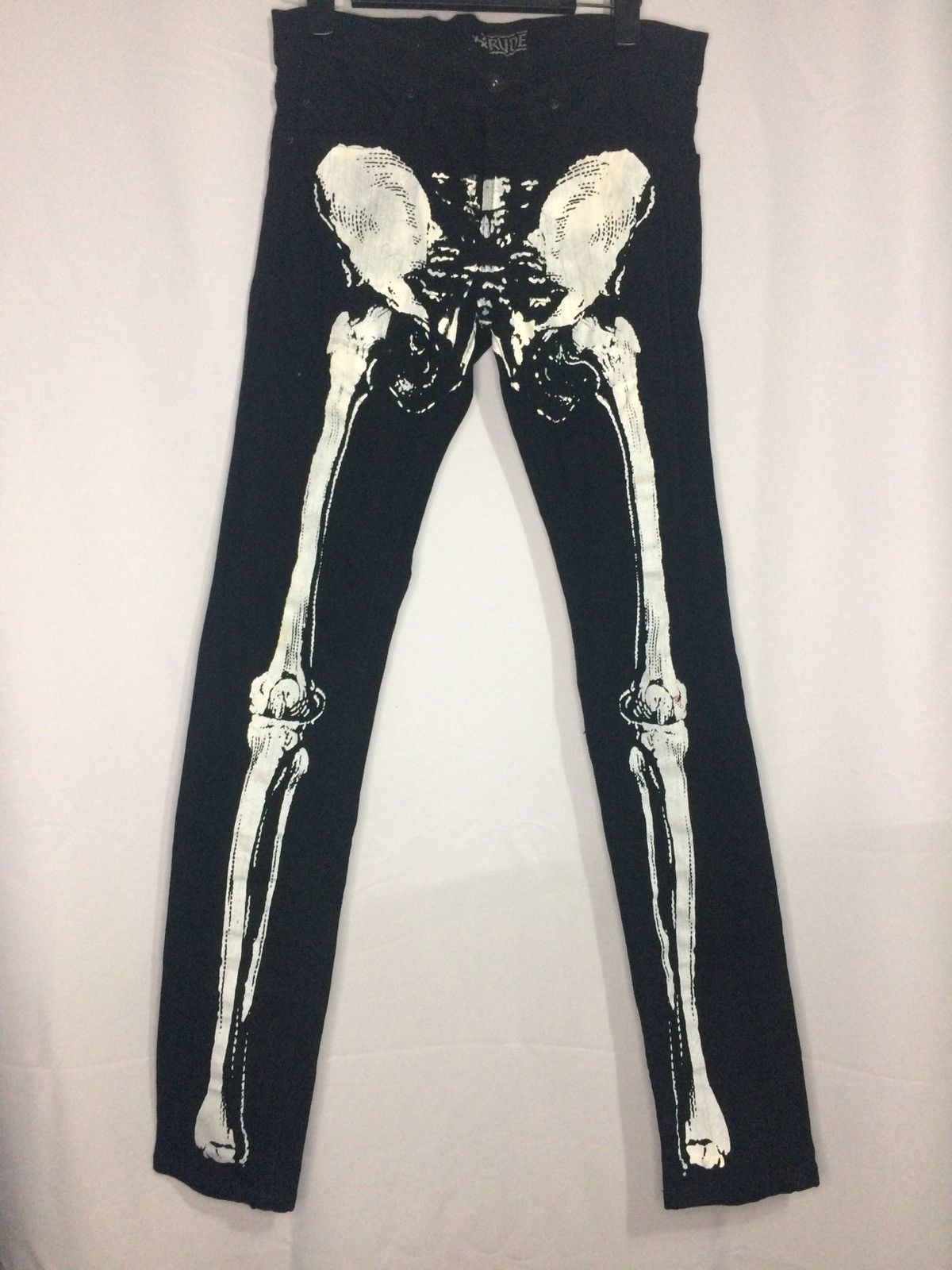 Rude Rude skeleton painting | Grailed