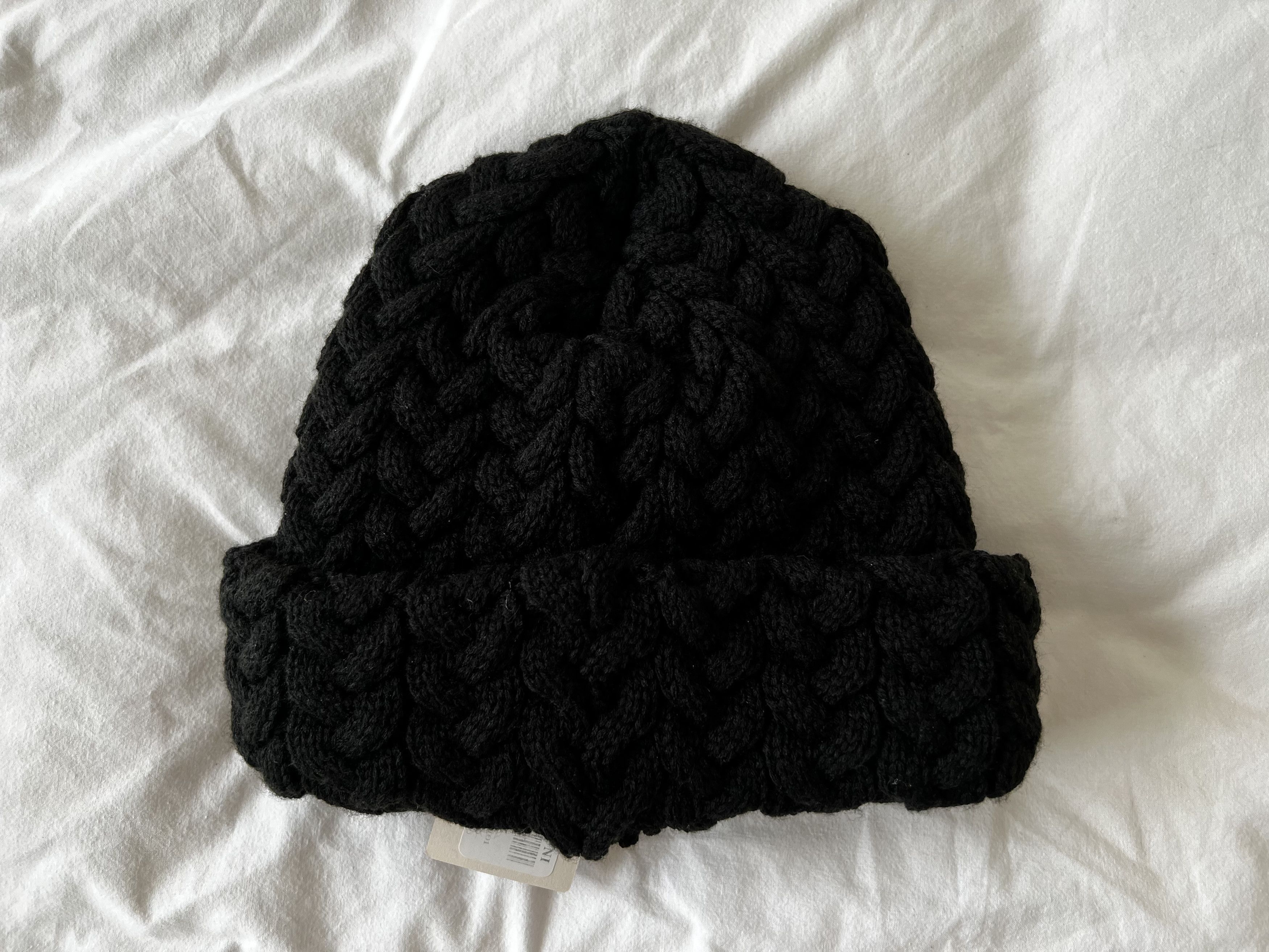 Blue Blue Japan Acrylic Cable-Knit Chunky Hat | Grailed