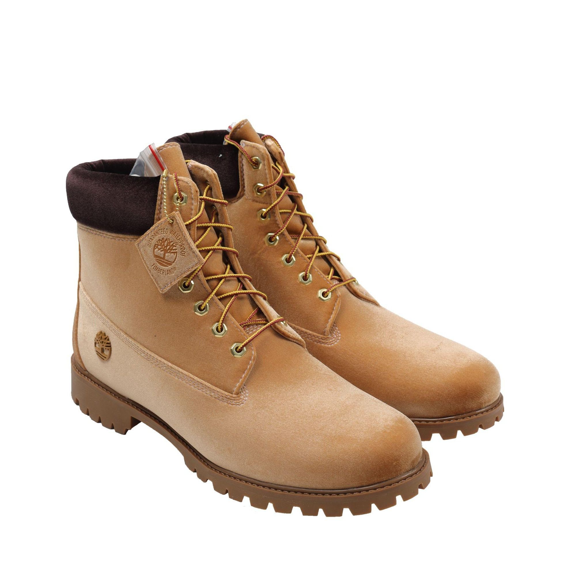 Off-White Off-White x Timberland 6" Velvet Boot | Grailed