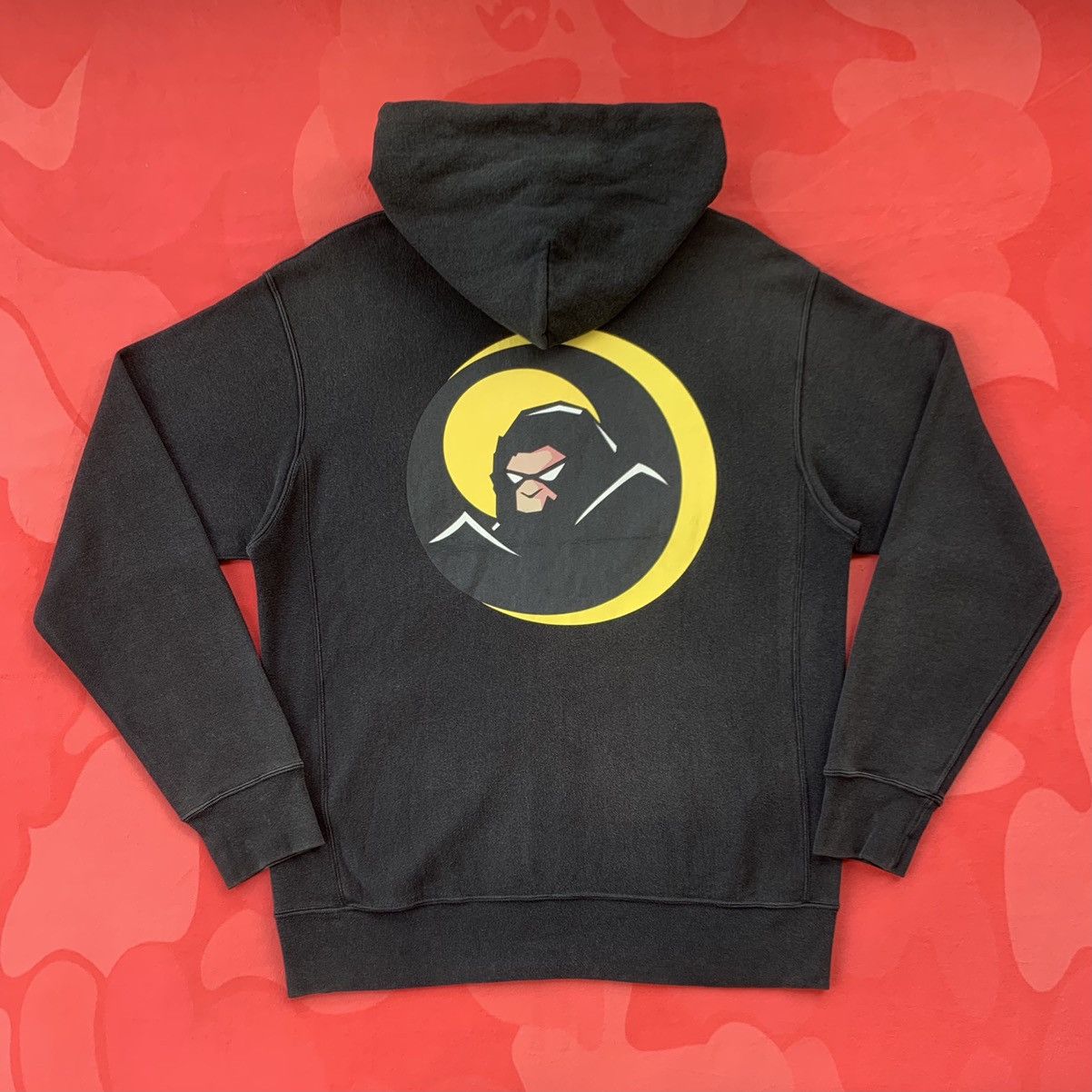 Bape 2000’s Bape Batmat Rip Off Zip Hoodie | Grailed