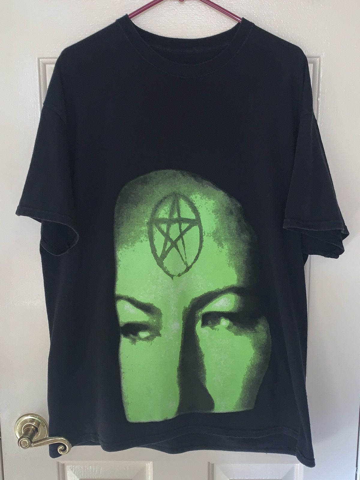 Playboi Carti Neon Tour Pentagram Face | Grailed