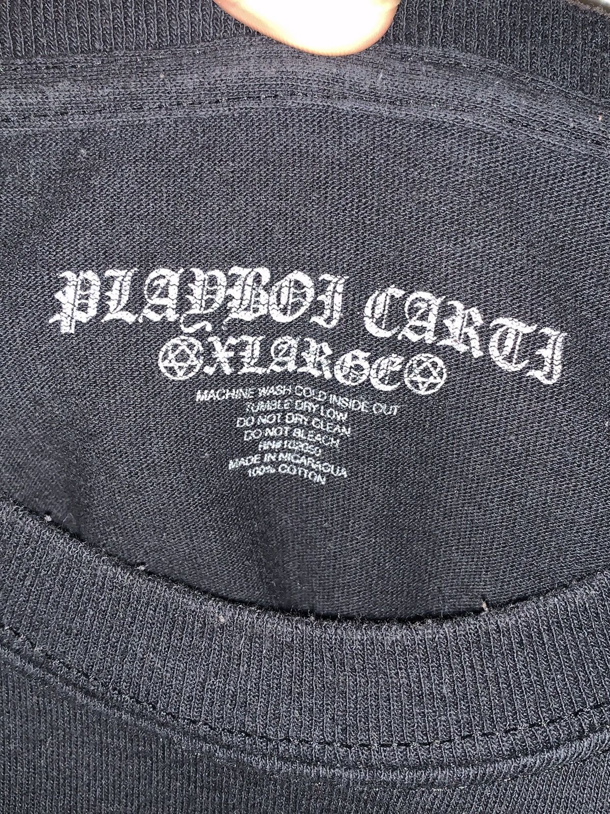 Playboi Carti Neon Tour Pentagram Face | Grailed