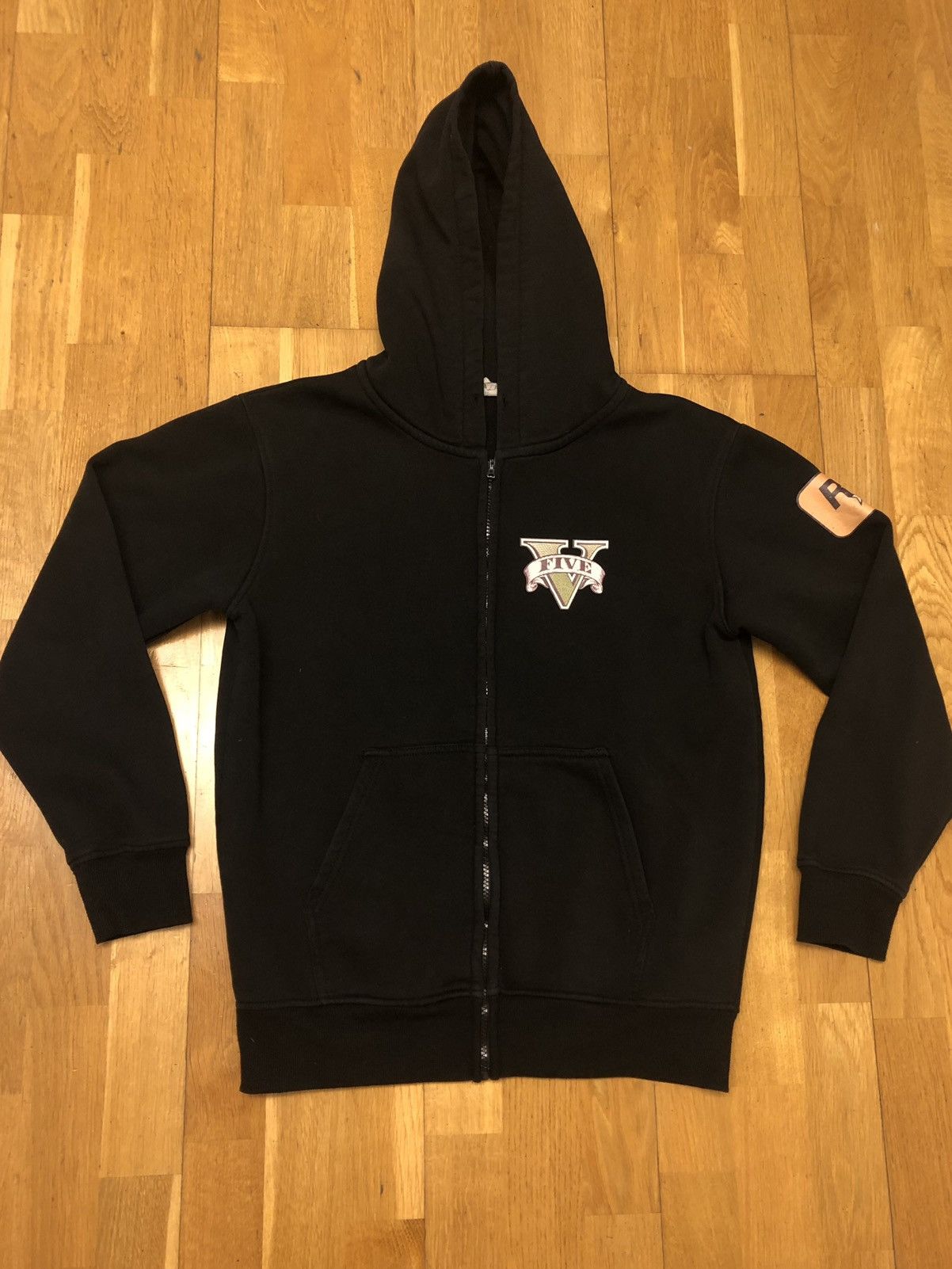 Rockstar × Vintage GRAND THEFT AUTO 5 GTA V ROCKSTAR GAME RARE ZIP UP ...