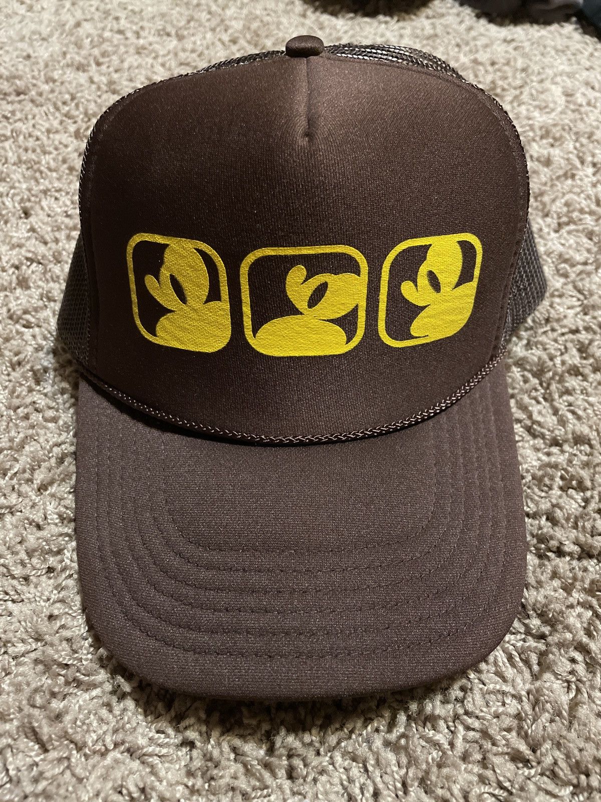 Father Steve Father Steve Trucker Hat Triple Mice Brown And Yellow Grailed