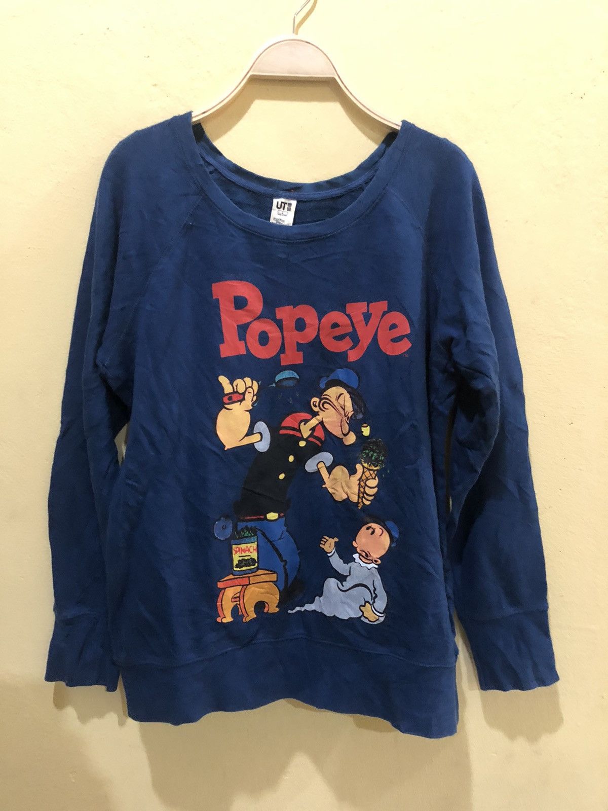 Cartoon Network × Streetwear × Uniqlo Popeye X Uniqlo sweatshirt very ...