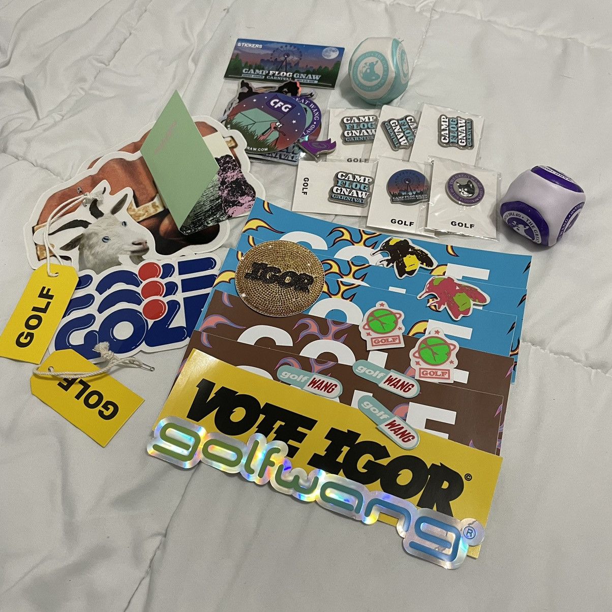 Golf Wang Golf Wang Stickers & French Waltz | Grailed