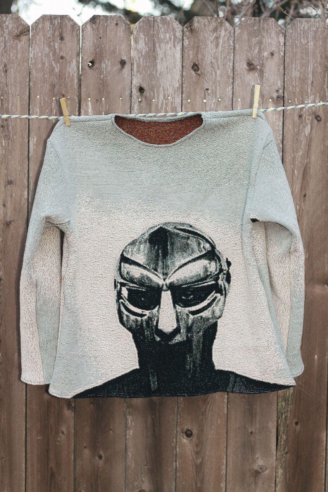 Custom MF DOOM Madvillain Custom Tapestry Sweater | Grailed