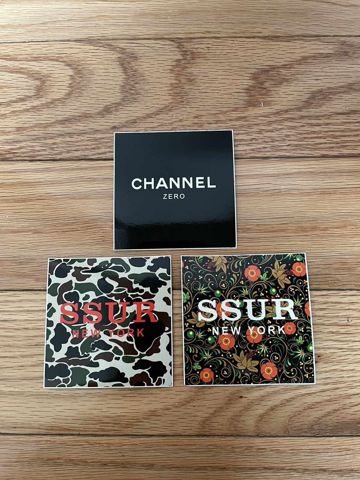 Ssur SSUR NEW YORK CHANNEL STICKER SET OF 3 | Grailed