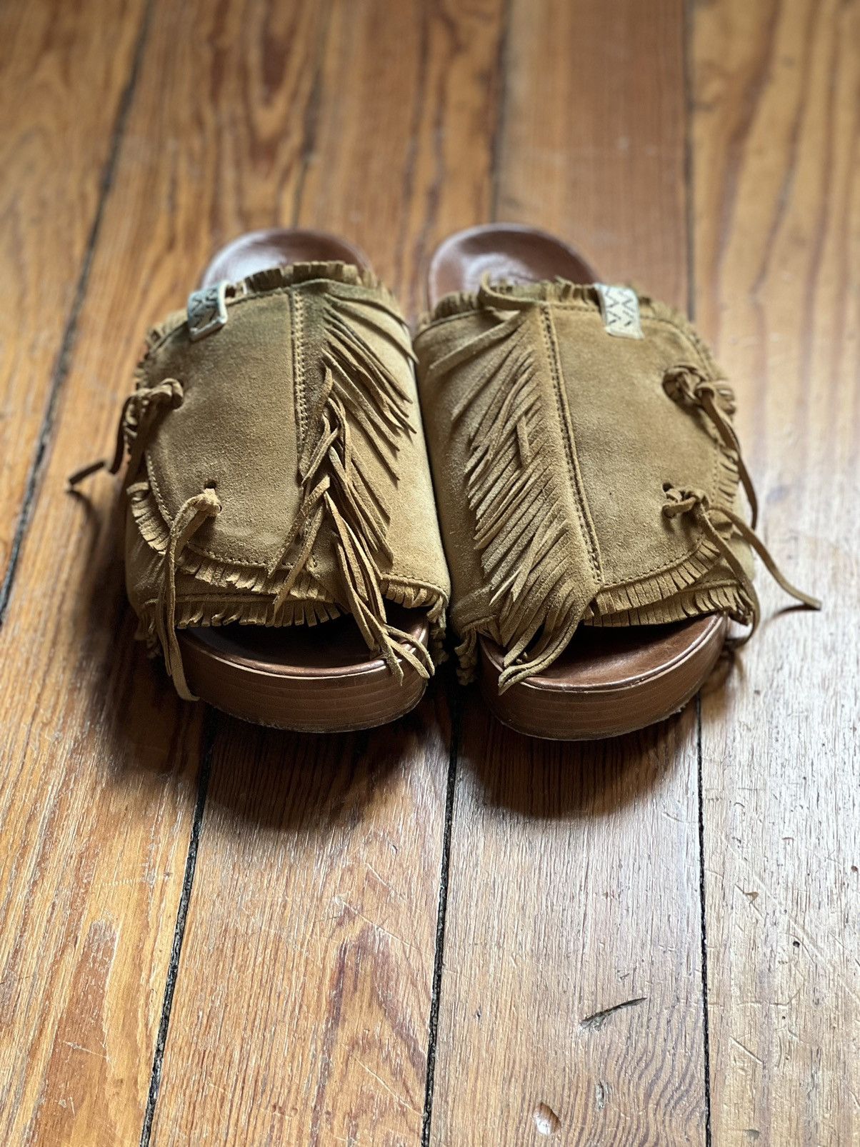 Visvim Visvim Christo Shaman Folk Light Brown | Grailed