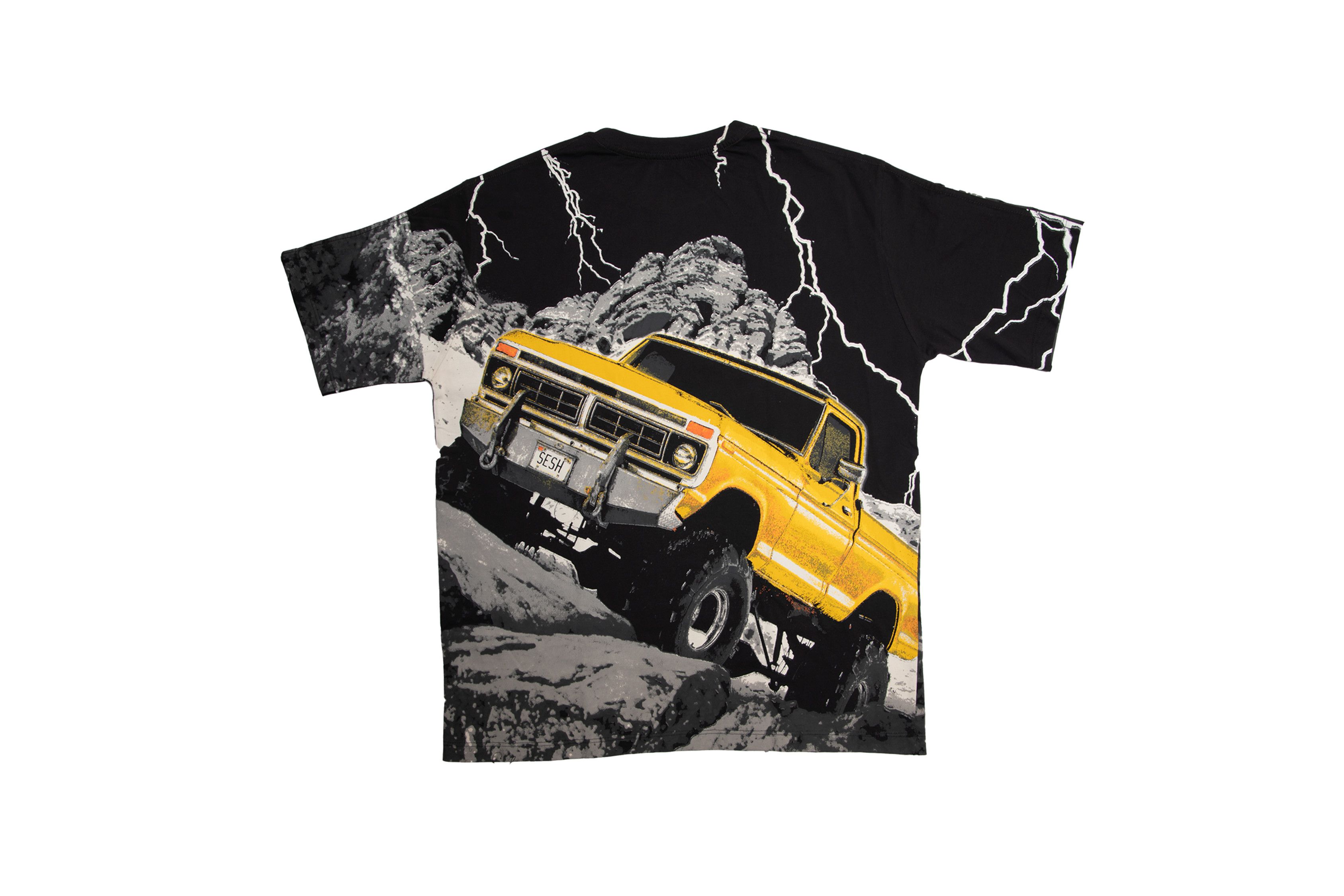 Bones × Team Sesh × TeamSESH "RICKYSOLTRUCK" ALL OVER PRINT TEE XL ...