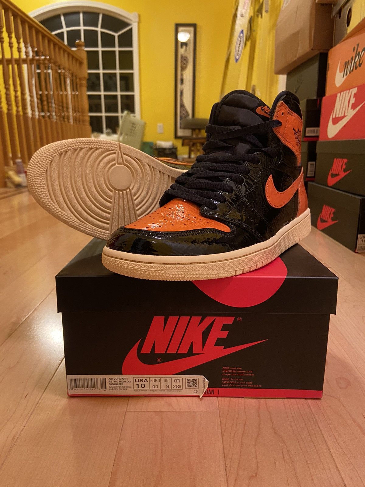 Jordan Brand × Nike Air Jordan 1 Retro High OG Shattered Backboard 3.0 2019 Aj1 | Grailed