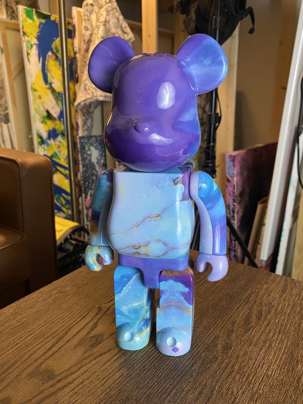 Medicom Bearbrick Bearbrick MARBLE 400% | Grailed