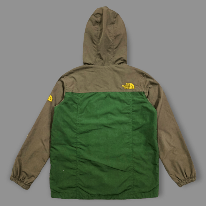 The North Face Rare💥 The North Face Colour Block Hooded Jacket Parka ...