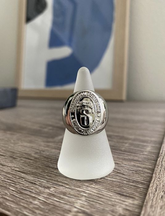 Stussy Stussy S logo signet ring - size 8 | Grailed