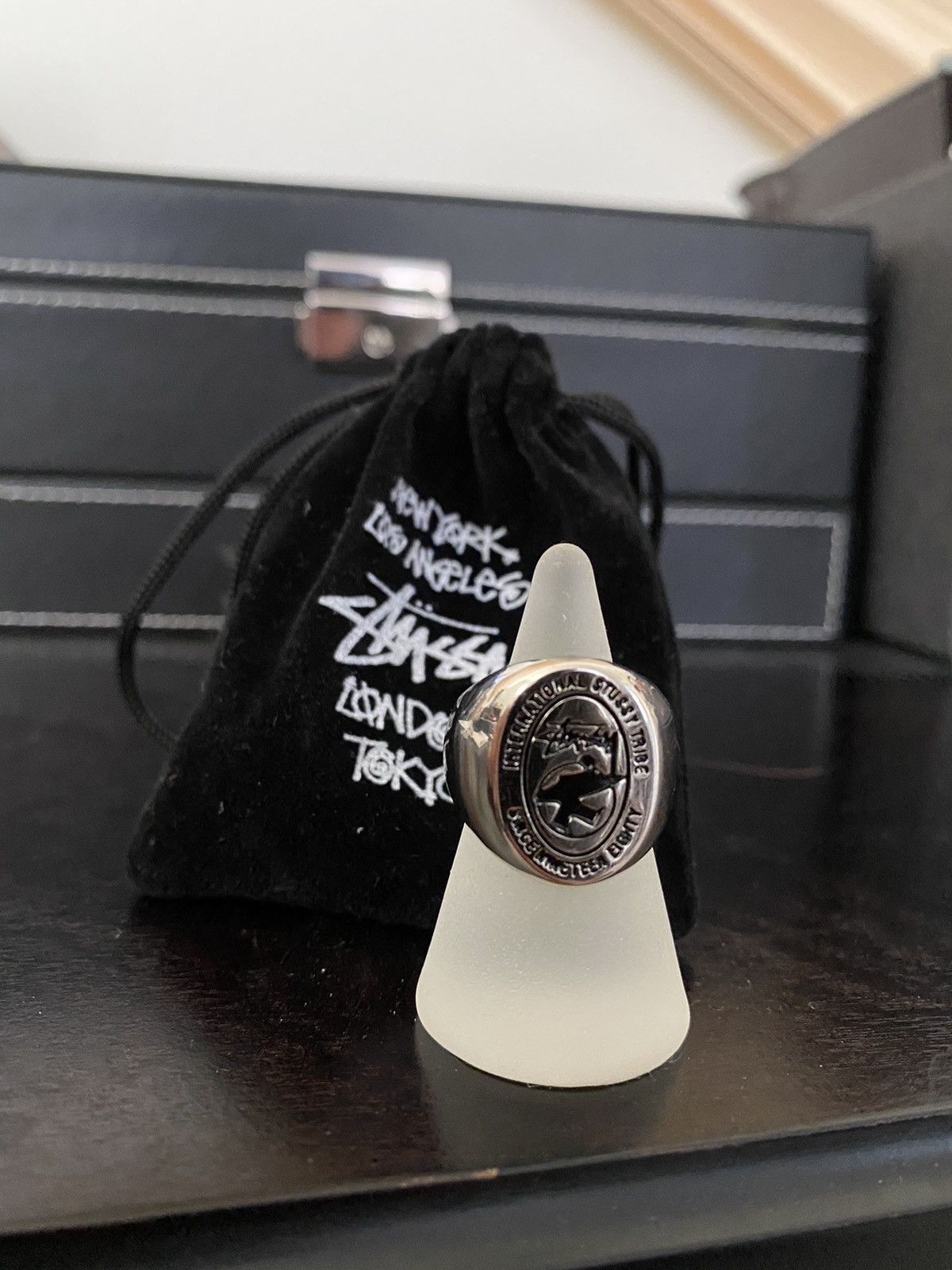 Stussy Stussy surfboard signet ring | Grailed