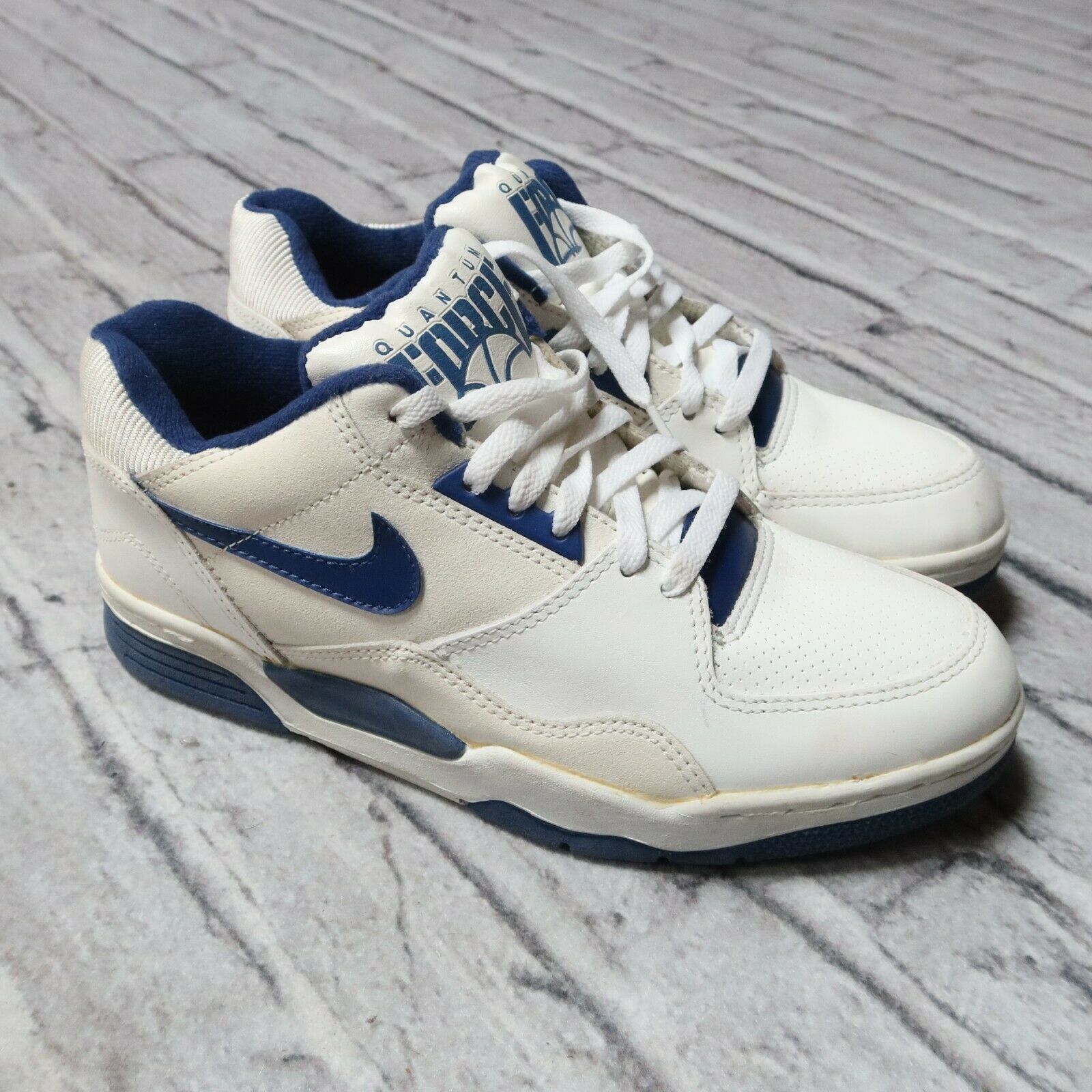 Nike Deadstock 1989 Nike Quantum Force Low Shoes Mens Size 8.5 890709 ...