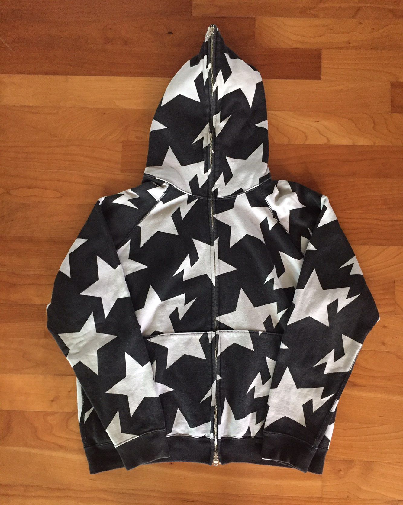 Bape bape star hoodie jacket | Grailed
