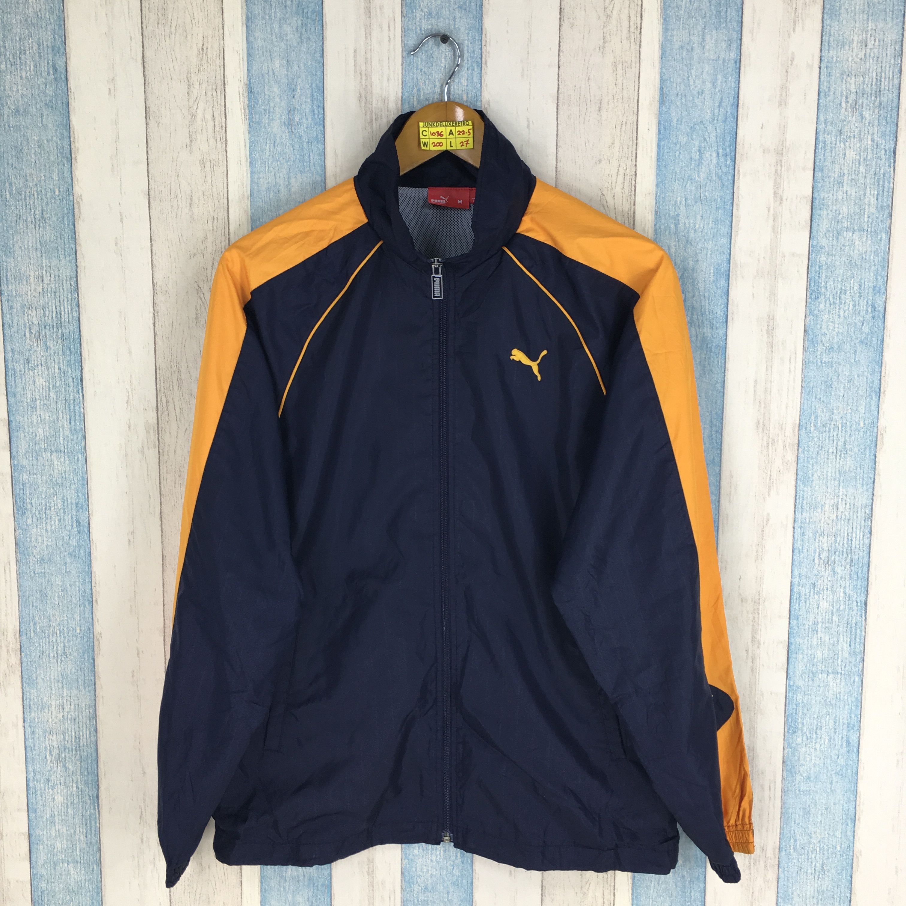 Vintage Vintage PUMA WINDRUNNER Jacket Medium 90s | Grailed