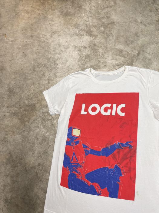 Logic Logic Everybody Robot T-shirt Rap Bobby Tarantino Merch M | Grailed