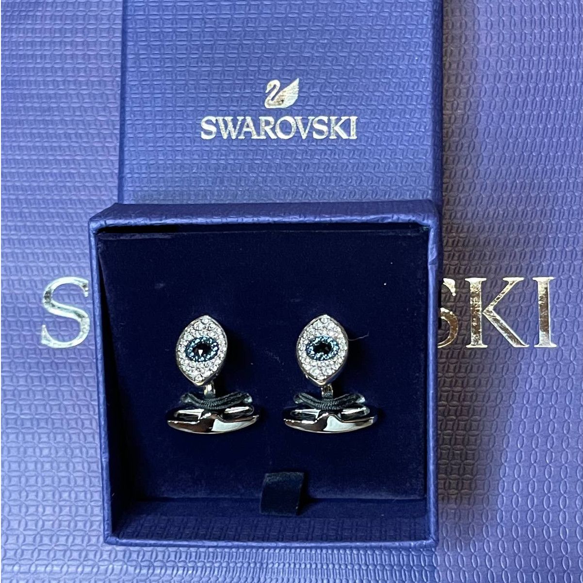 Swarovski Swarovski Evil Eye Cufflinks Stainless Steel | Grailed