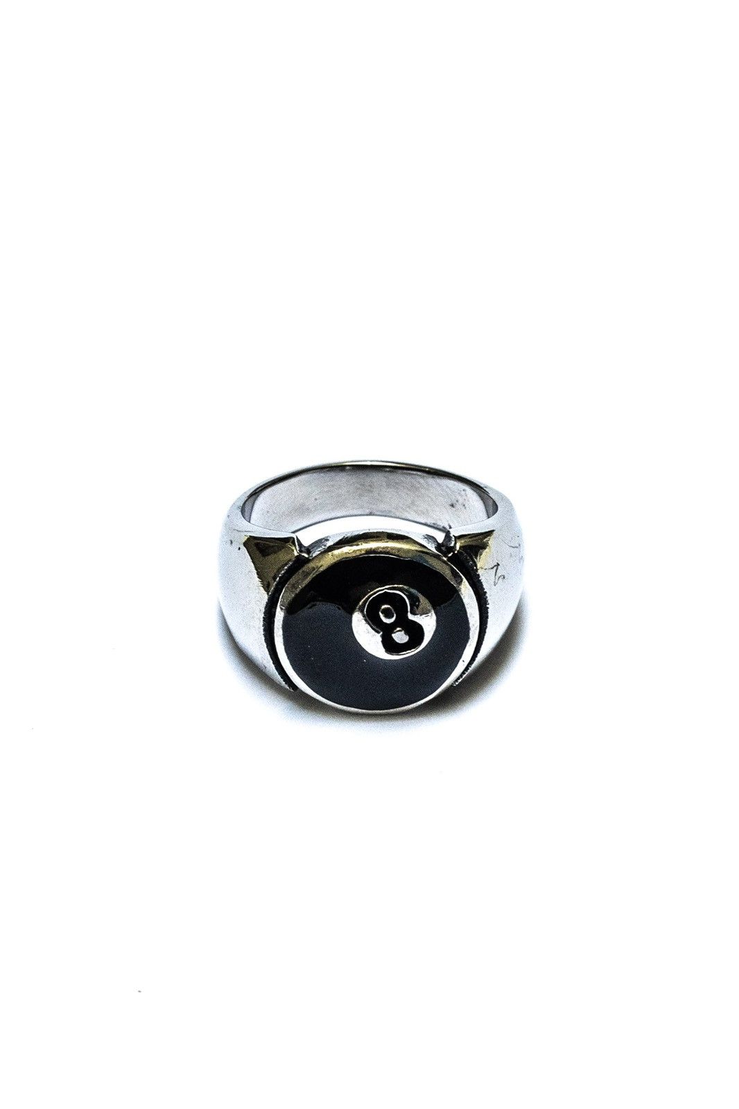 Vintage SILVER 8-BALL RING | Grailed
