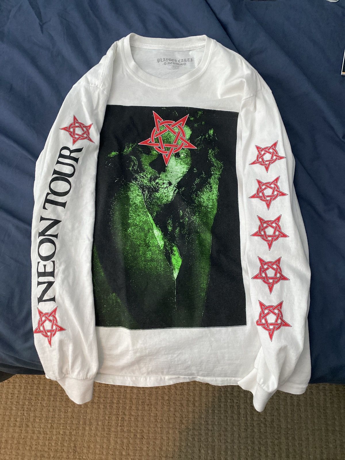 Playboi Carti Playboi Carti Neon Tour/Coachella Long Sleeve T Shirt ...
