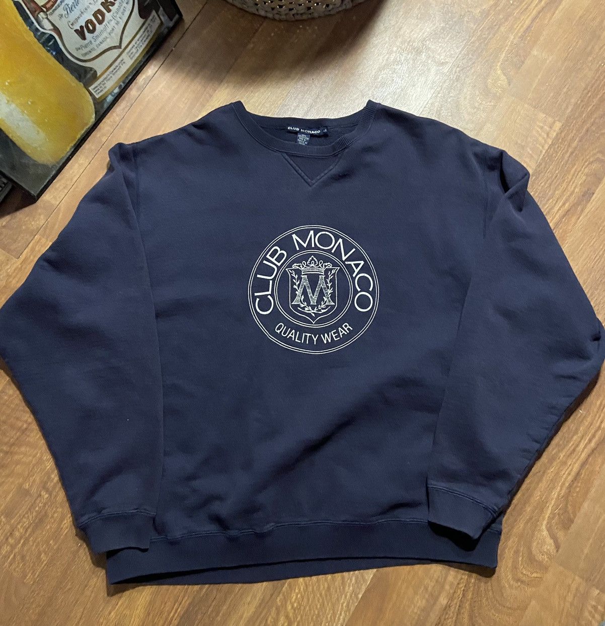 Vintage 90s vintage club Monaco logo crewneck sweater | Grailed