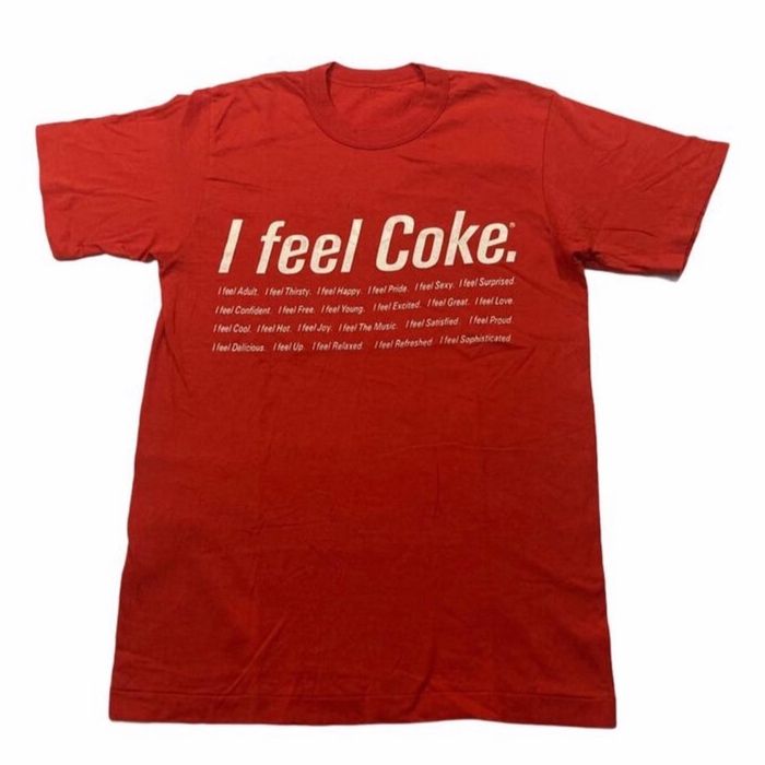 Vintage I Feel Coke Drug Enjoy CocaCola Cocaine Vintage T-shirt | Grailed