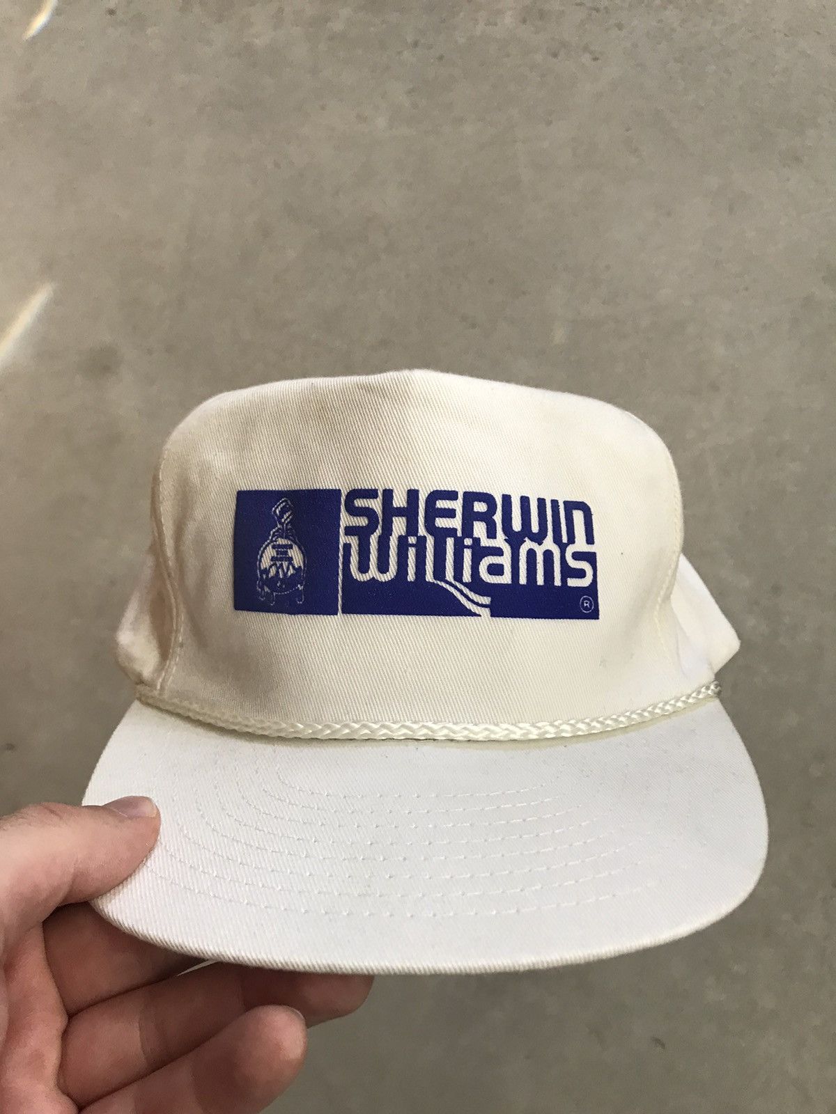 Vintage Vintage White Sherwin Williams Hat | Grailed