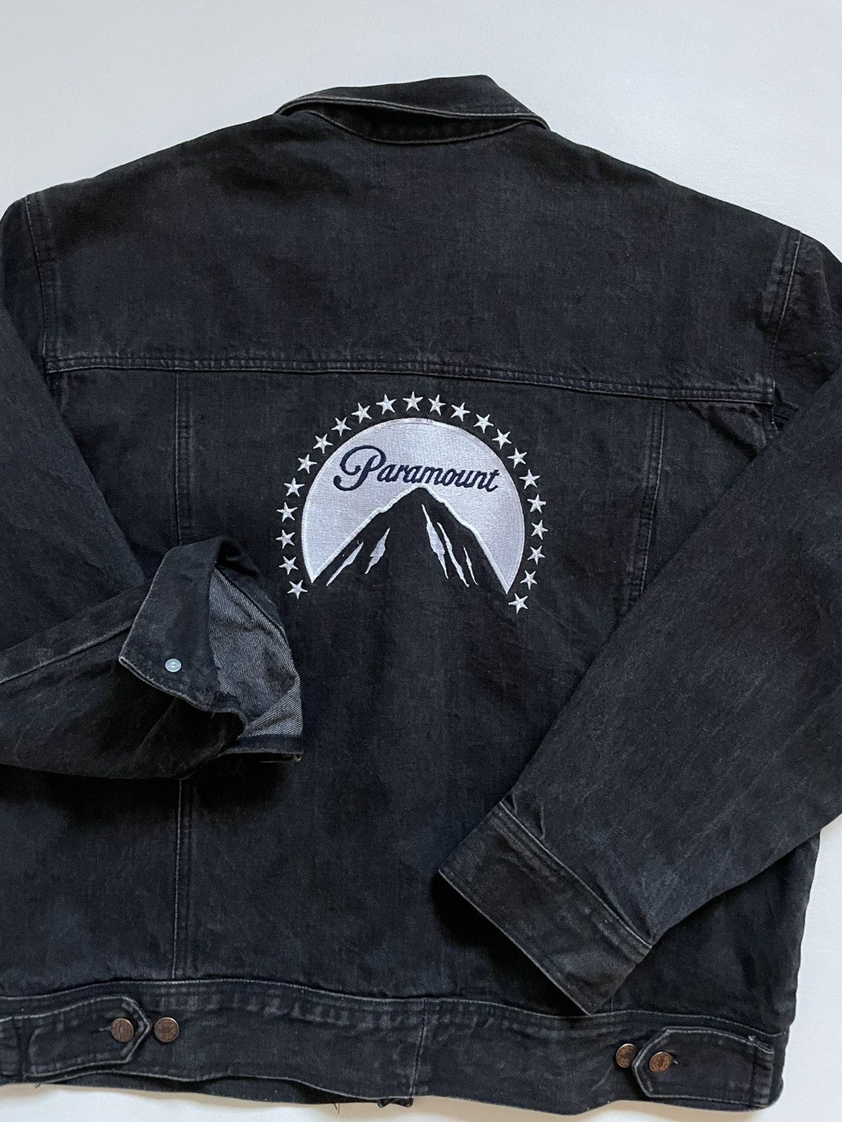 Vintage Vintage Paramount studios denim jacket | Grailed