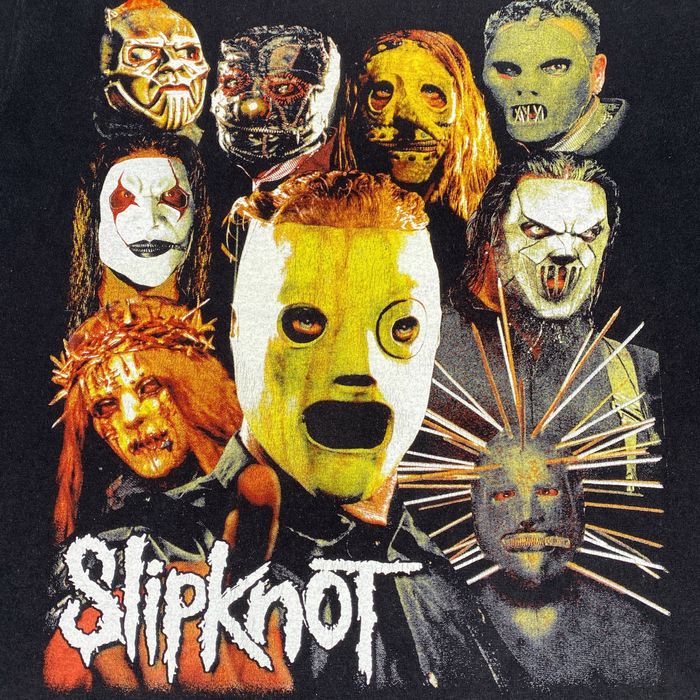 Vintage Vintage early 00s Slipknot ‘Signatures’ Bootleg Shirt | Grailed