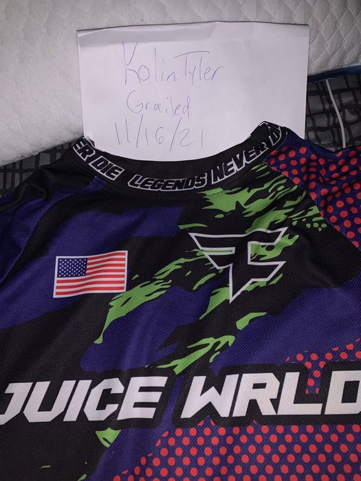 Faze Juice wrld x FaZe clan paintball shirt | Grailed