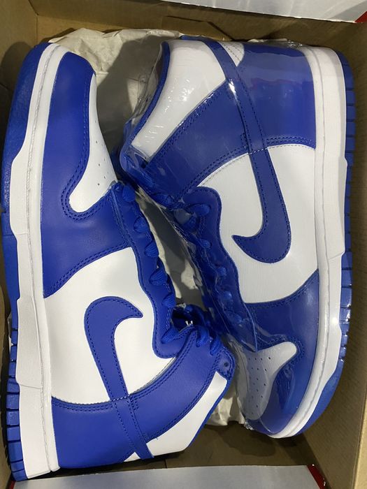 Nike Nike Game Royal Blue Dunk Highs | Grailed