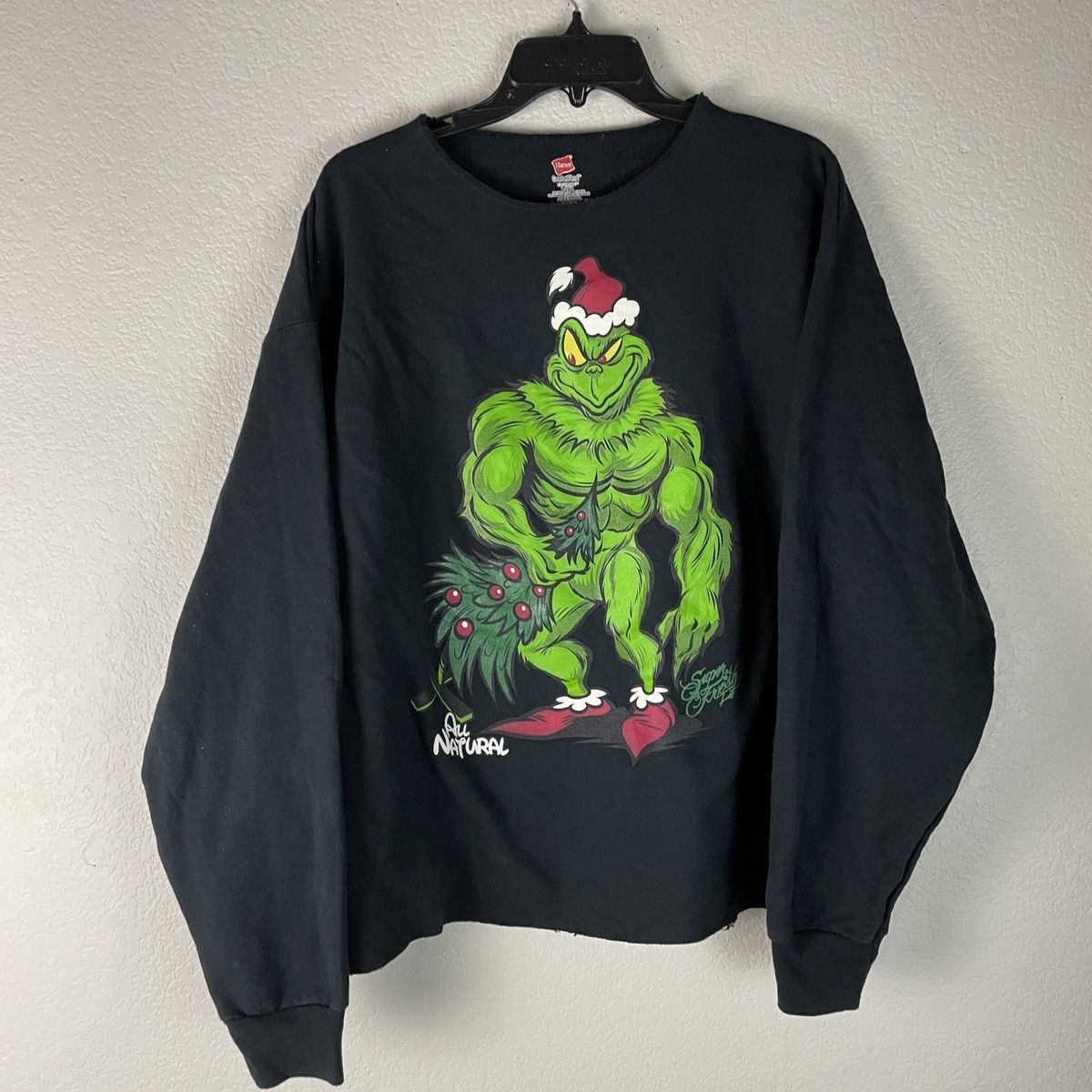 Vintage Muscle Grinch Vintage Sweatshirt Size Large | Grailed