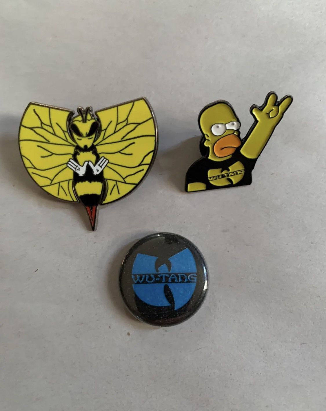 Wu Tang Clan 3-Wu Tang Clan Enamel Lapel Hat Pins | Grailed
