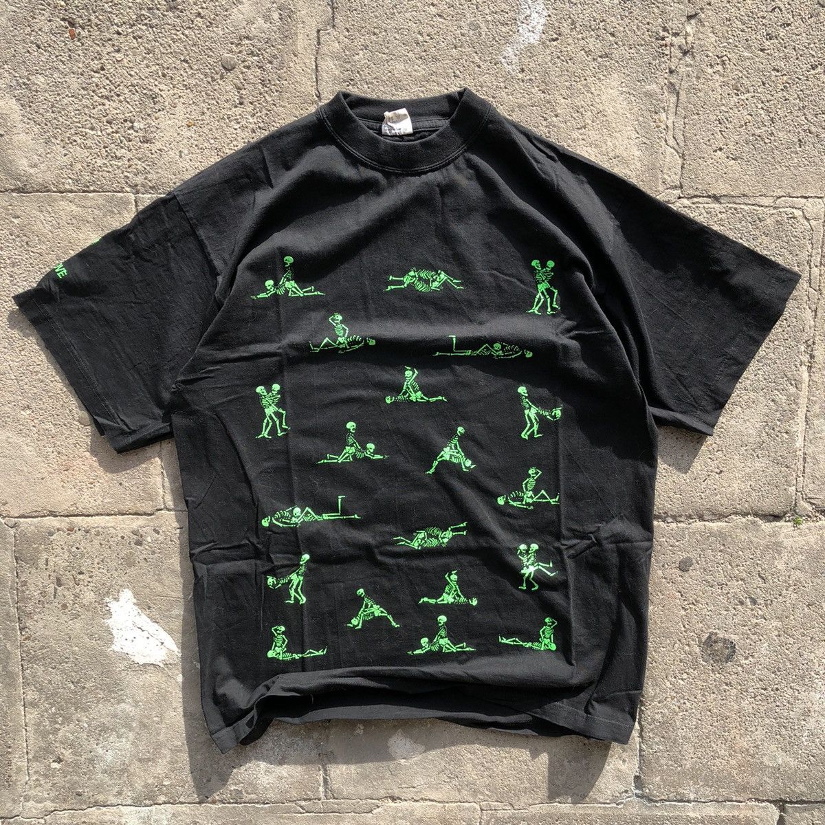 Vintage Vintage Bone In Love Skeleton Sex Shirt From 90s Grailed