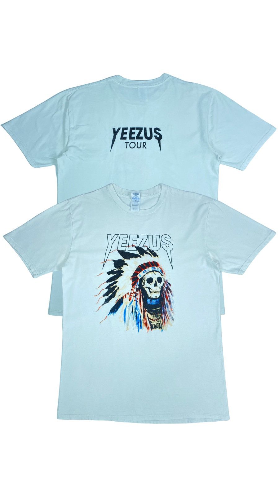 Kanye West 🔥LASTDROP🔥 Kanye West Yeezus Tour Native American tee | Grailed