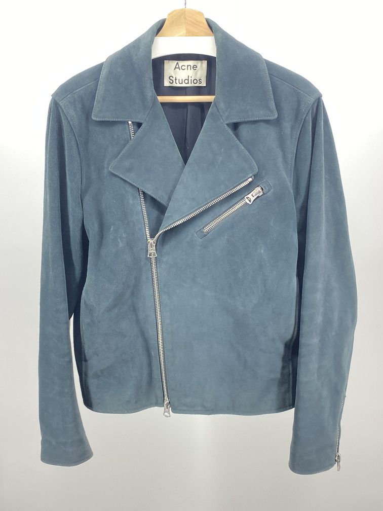 Acne Studios Axl PSS18 Suede Leather Jacket | Grailed