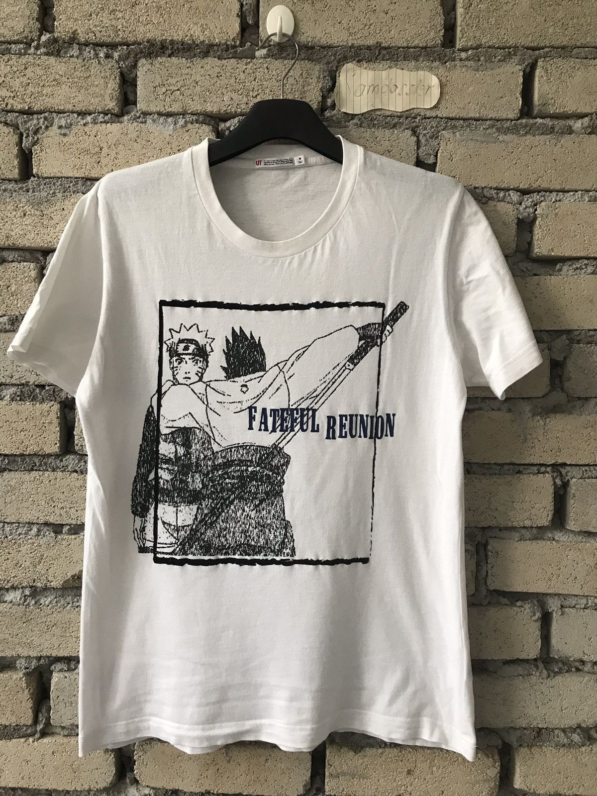 Anime × Uniqlo Naruto Vs Sasuke The Movie Fateful Reunion Final Fight ...