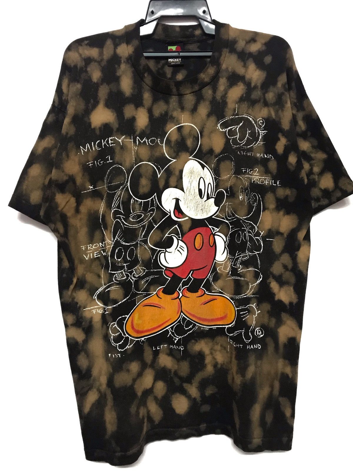 Disney × Mickey Mouse × Vintage vintage 90 Distressed Mickey Mouse ...