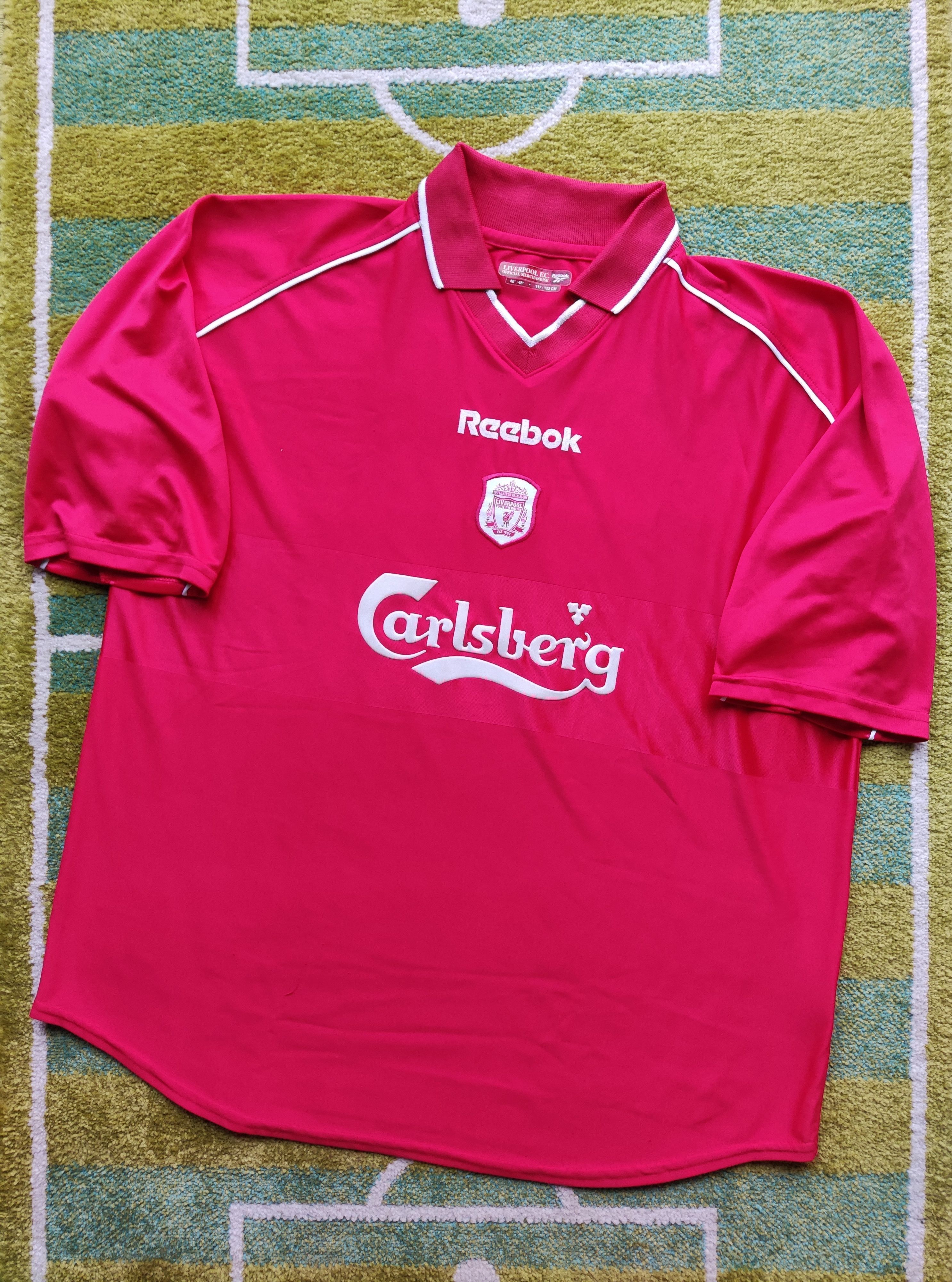 Reebok Liverpool FC 2000-02 home football shirt | Grailed