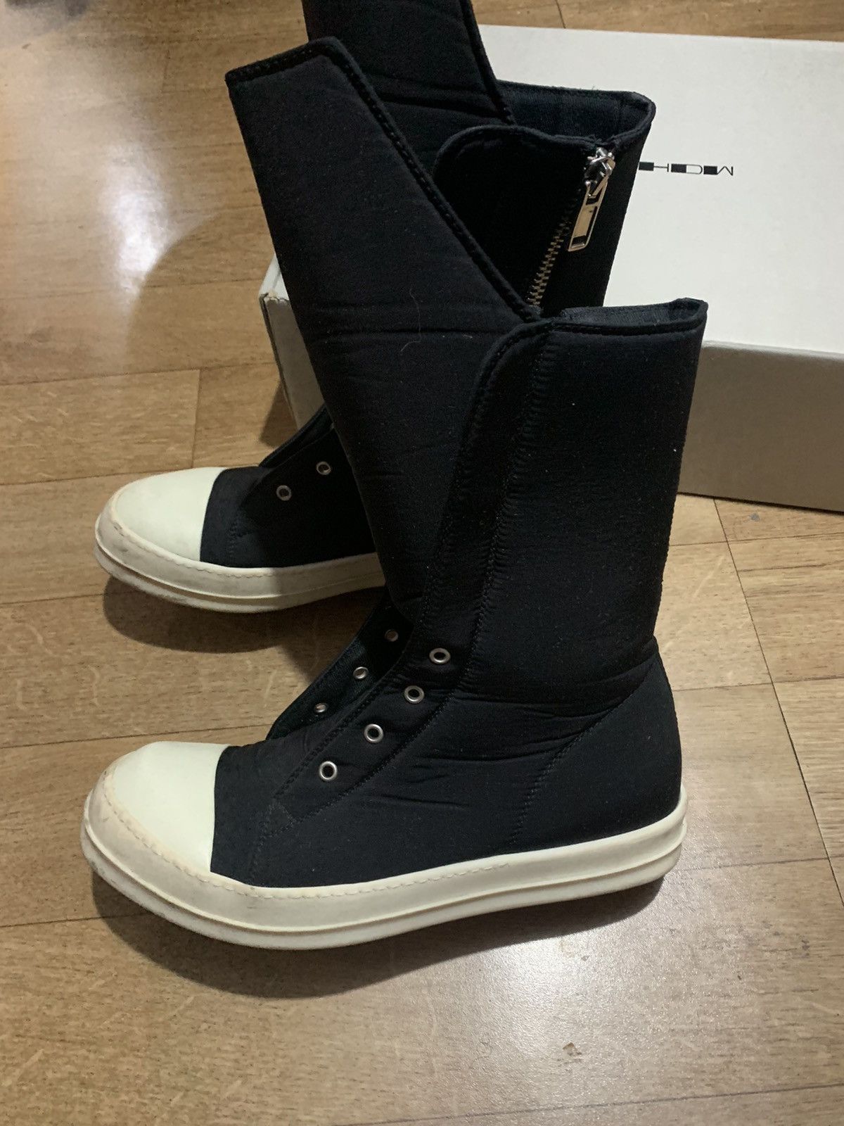 Rick Owens × Rick Owens Drkshdw Rick Owens DRKSHDW SS14 Laceless ...
