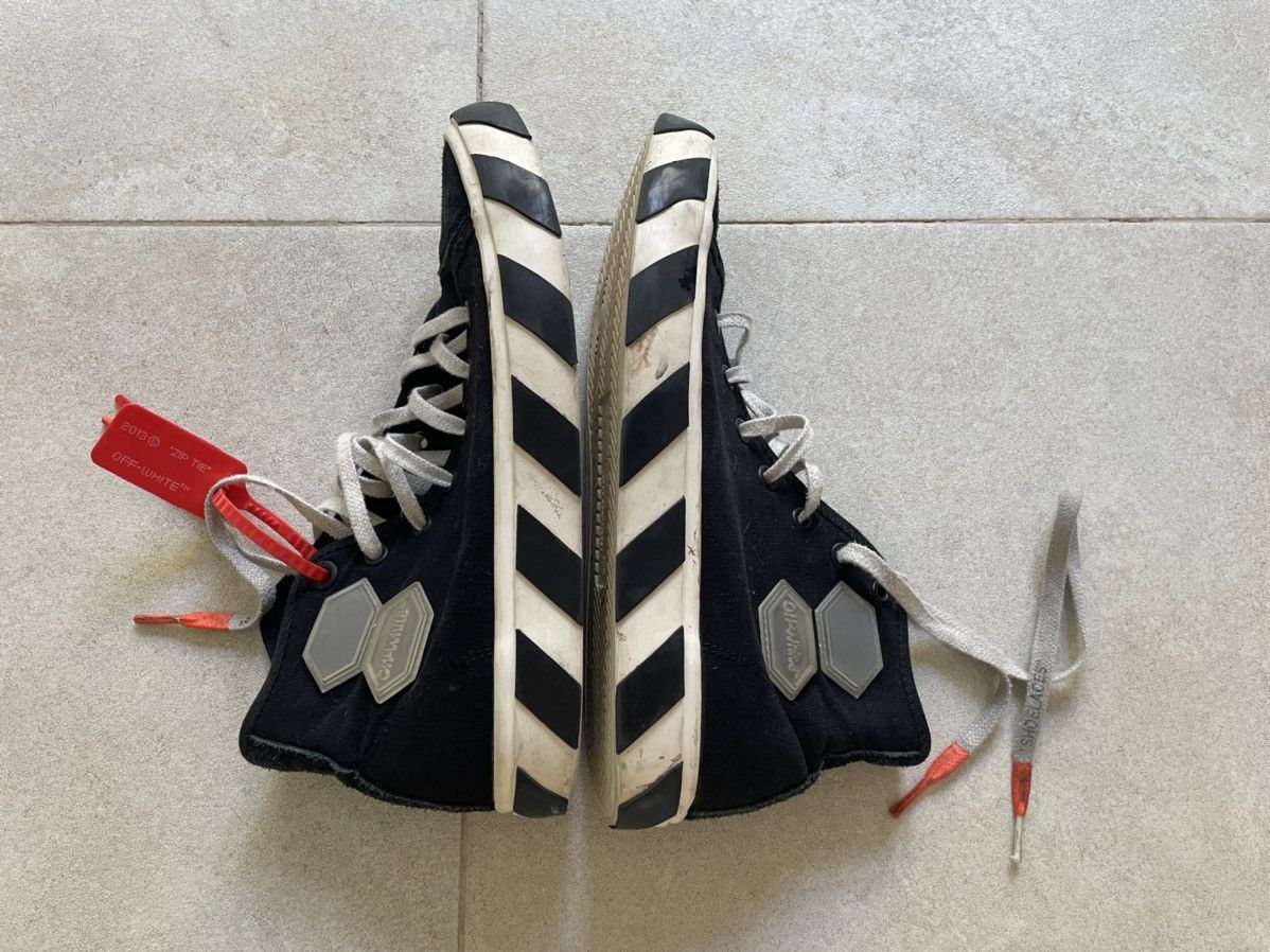Off-White Off-White Vulc High-Top Black | Grailed
